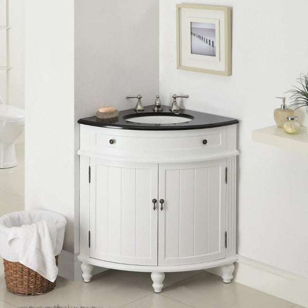 Rustic Corner Bathroom Vanity Corner Bathroom Cabinets & Shelving