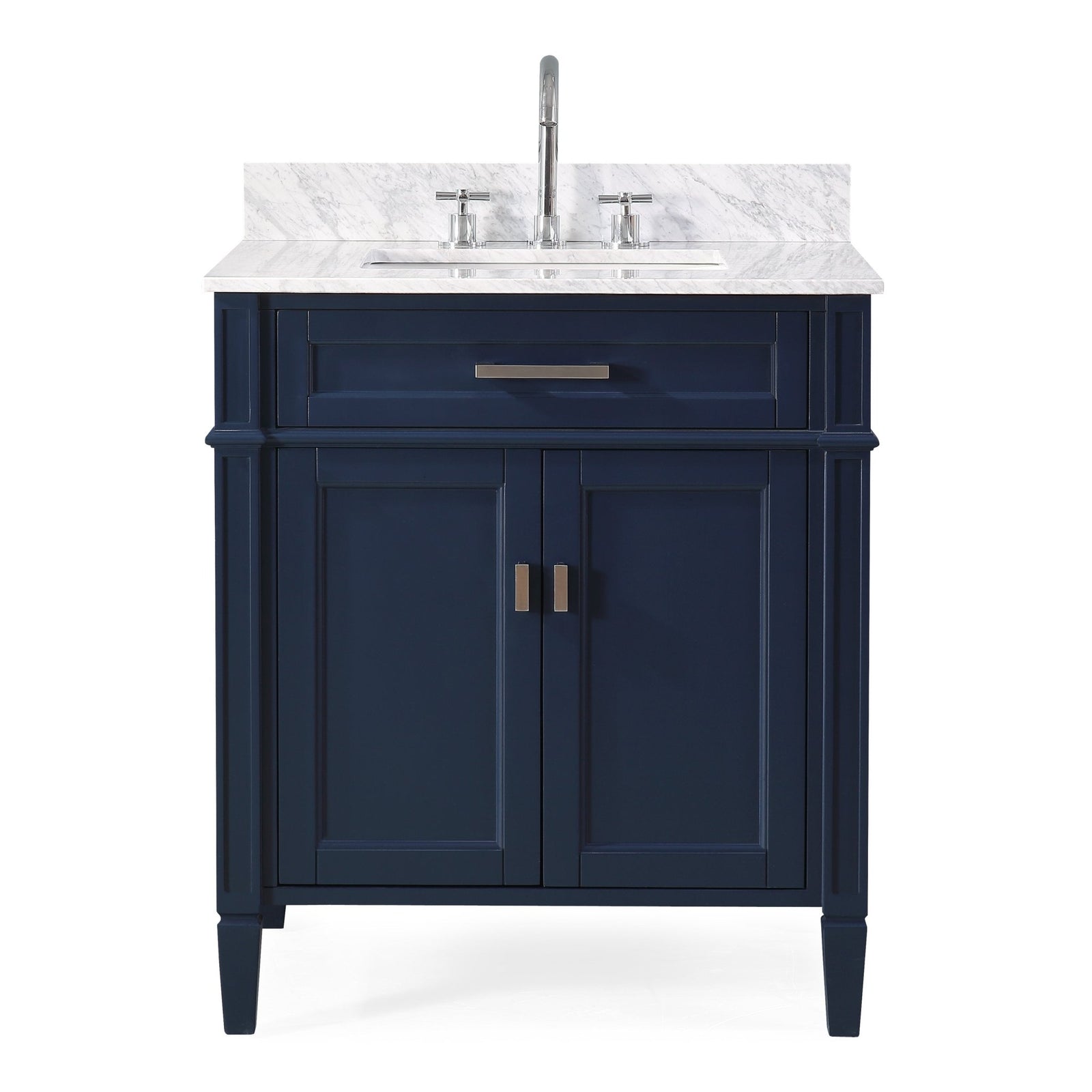 Blue 30 Inch Bathroom Vanity