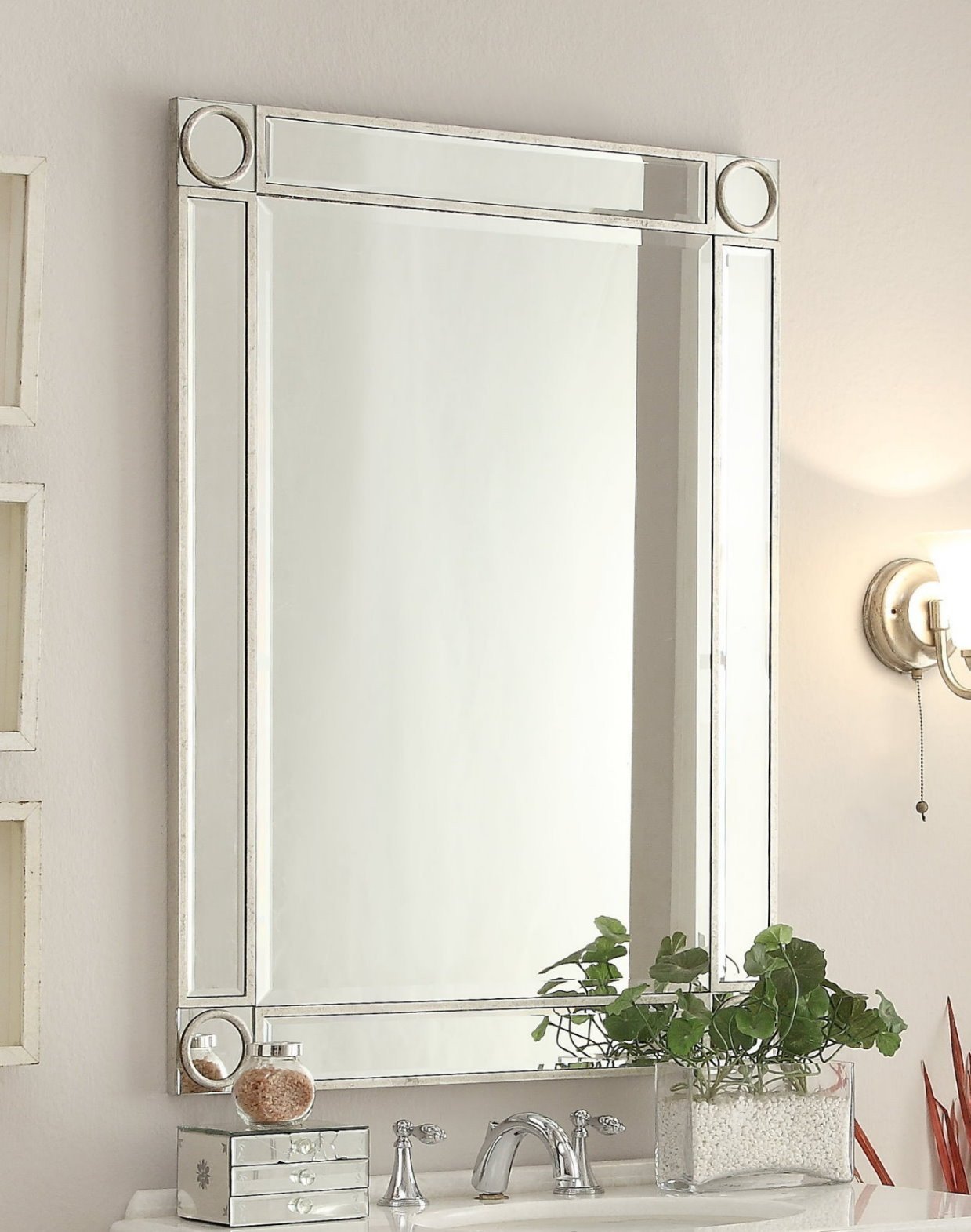 Keene 28-inch Wall Mirror – Chans Furniture